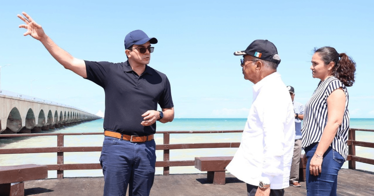 Rehabilitan El Deck en Progreso tras daños del huracán Milton | El ...