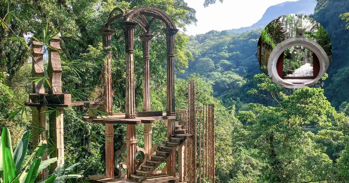 El laberinto surrealista de concreto que se esconde en la selva de Xilitla